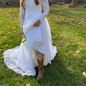 Dresses | Vintage Bridal Wedding Dress From The 197s | Poshmark